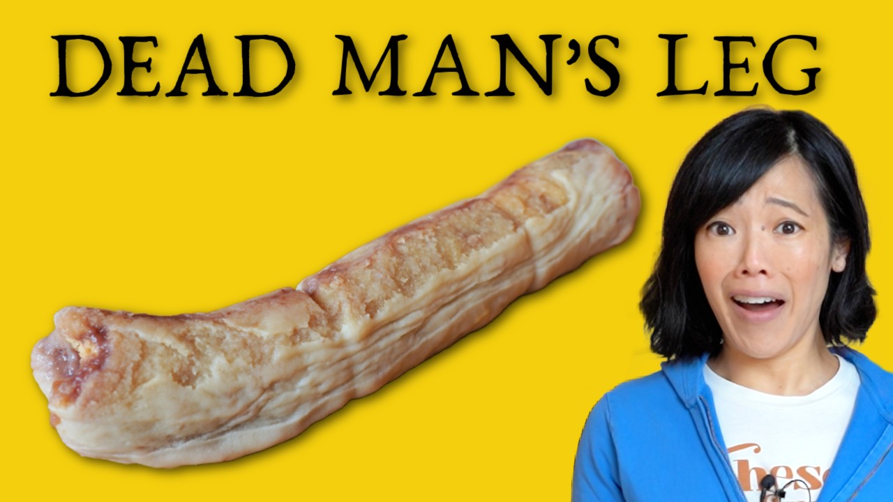 I Made The Most Horrific Recipe - Dead Man's Leg Pudding - YouTube