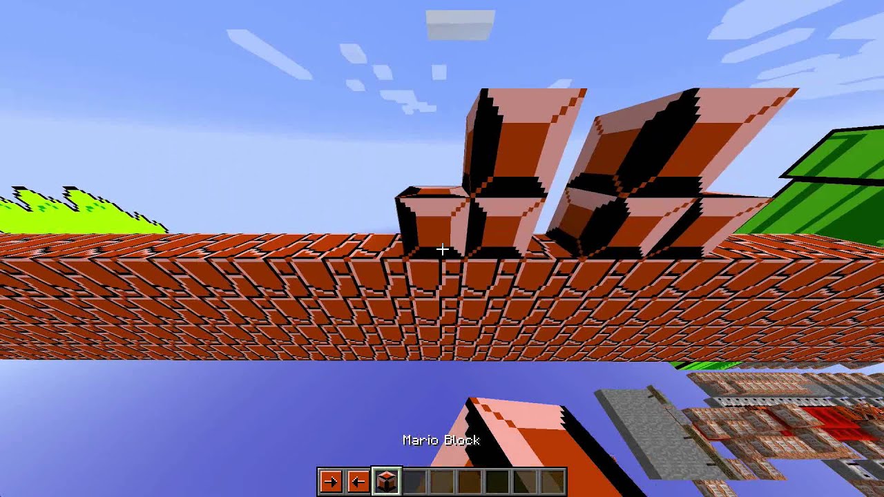Mario in Minecraft - YouTube