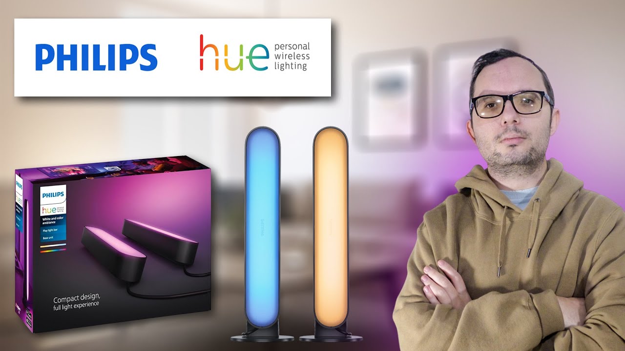 Play Philips Hue Play Pack White & Color Ambiance - YouTube