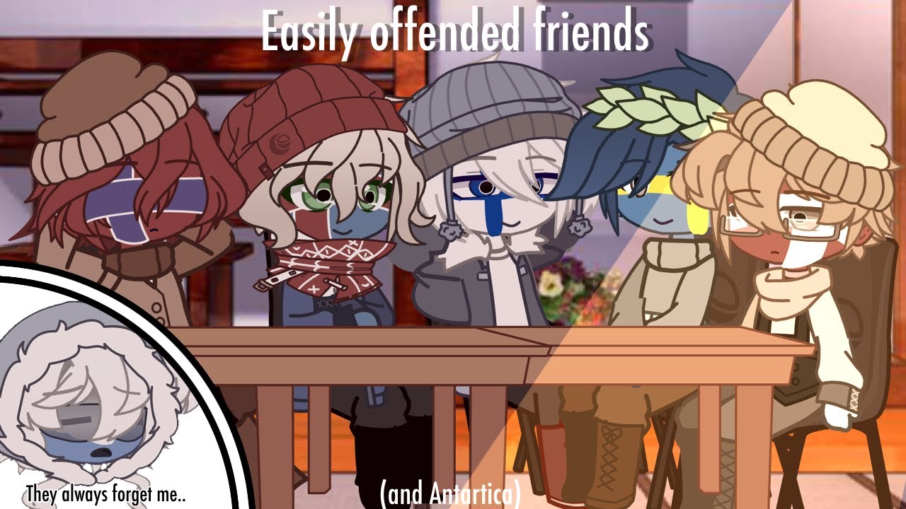 Easily offended friends [] Countryhumans [] - YouTube