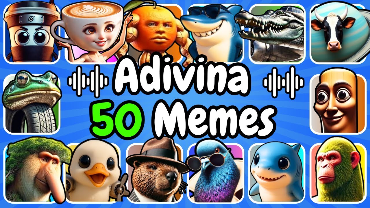 Adivina 50 MEMES de ANIMALES ITALIANOS🤯30 Minutos De MEMES😱Brainrot😀 ...
