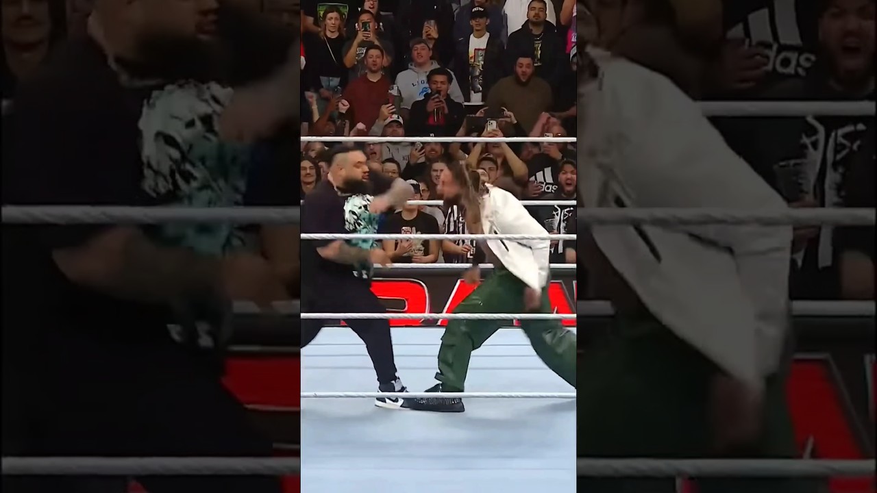 Seth Rollins vs Bronson breed #wwe #wweshorts #sethrollins #ytshorts # ...