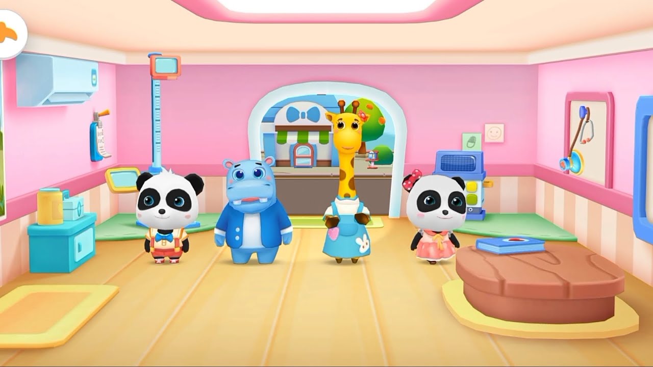 Little Panda Hospital Checkup With Cute friends Amazing Cartoon😉🐼🏥👩‍⚕️🚌 ...