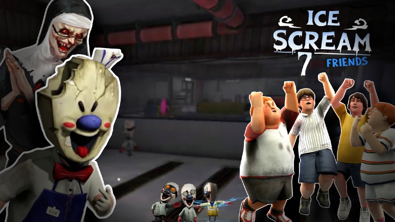 ALL FRIENDS TOGETHER BUT EVIL NUN ARRIVED IN ROD'S HORROR FACTORY ...