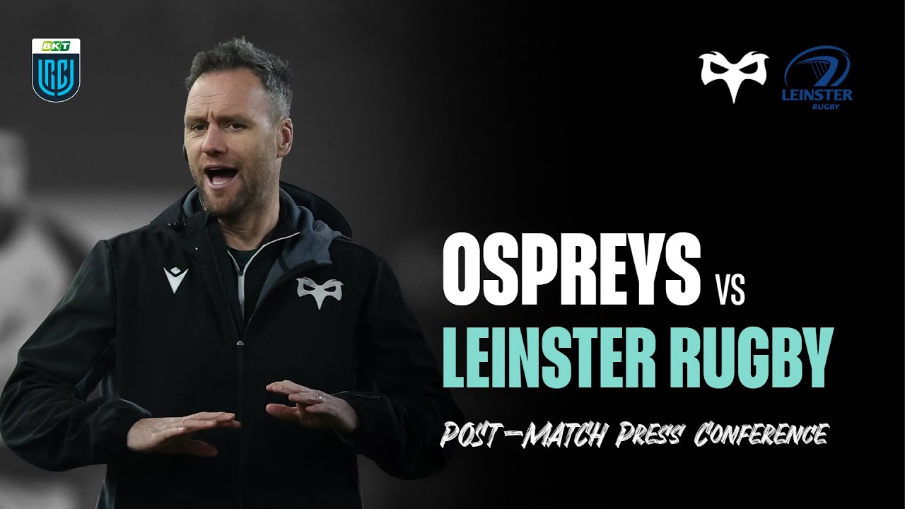 Post Match Press Conference: Mark Jones & Kieran Hardy (Vs Leinster ...