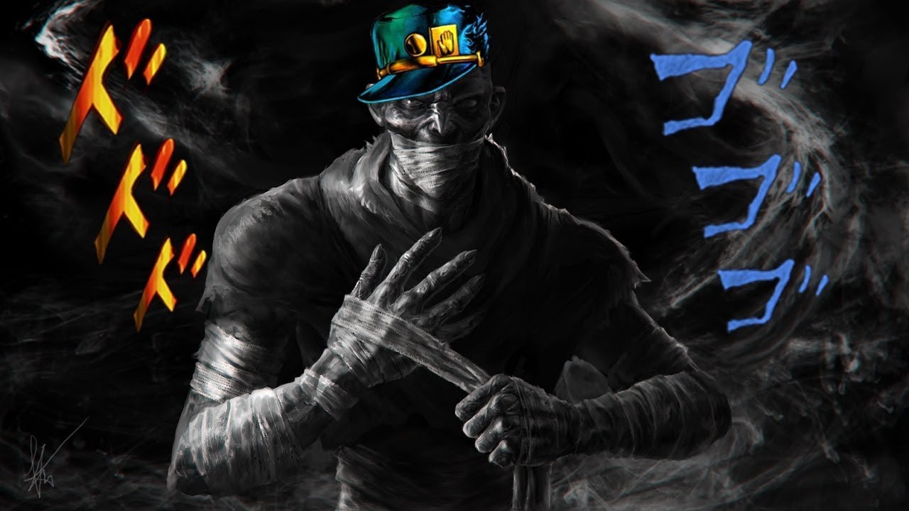 League of Legends Bizarre Adventure - El calvo tóxico y el Demaciano ...