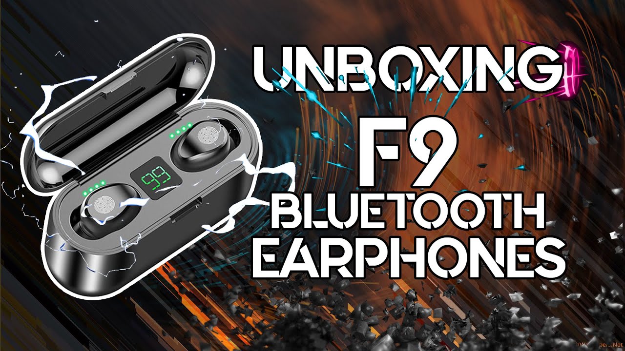 Auriculares F9 Bluetooth EarPhones | Unboxing Español ...