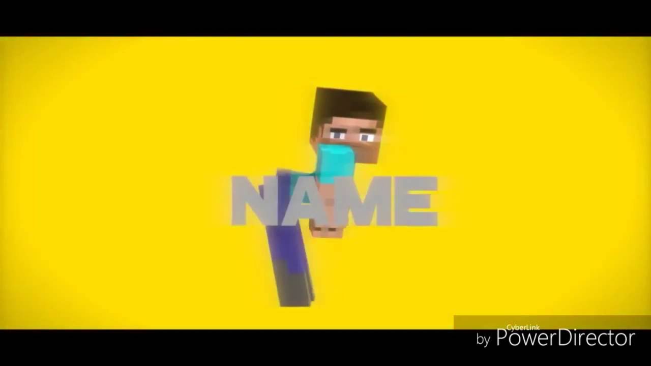 Funny Minecraft Intro Template - YouTube
