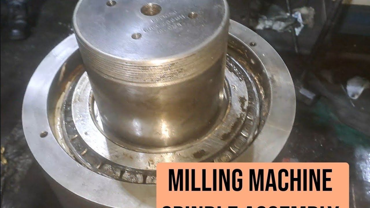 milling spindle head assembly - YouTube