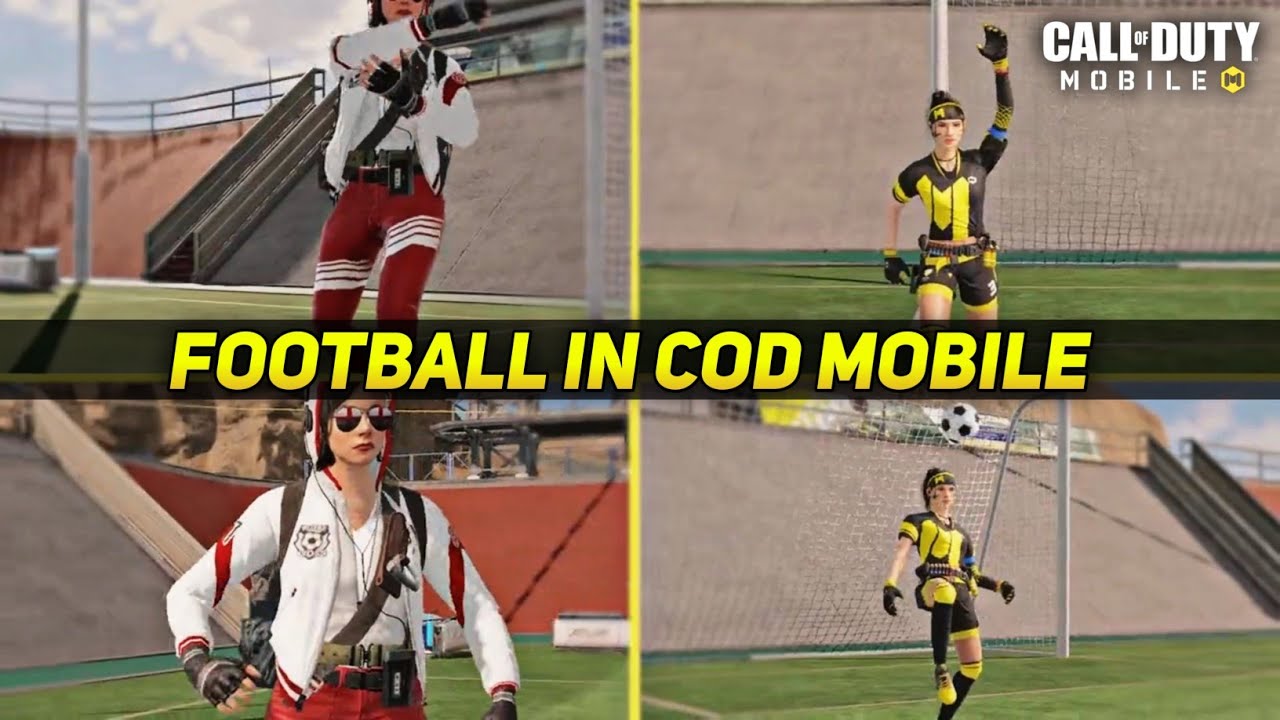 Now you can play football on Cod mobile #codm - YouTube