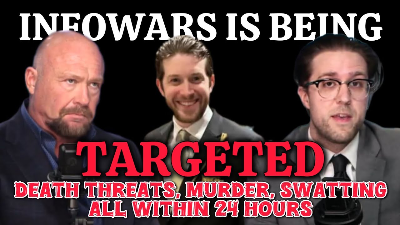 TARGETED. InfoWars In Danger. Alex Jones Threatened. Chase Geiser ...
