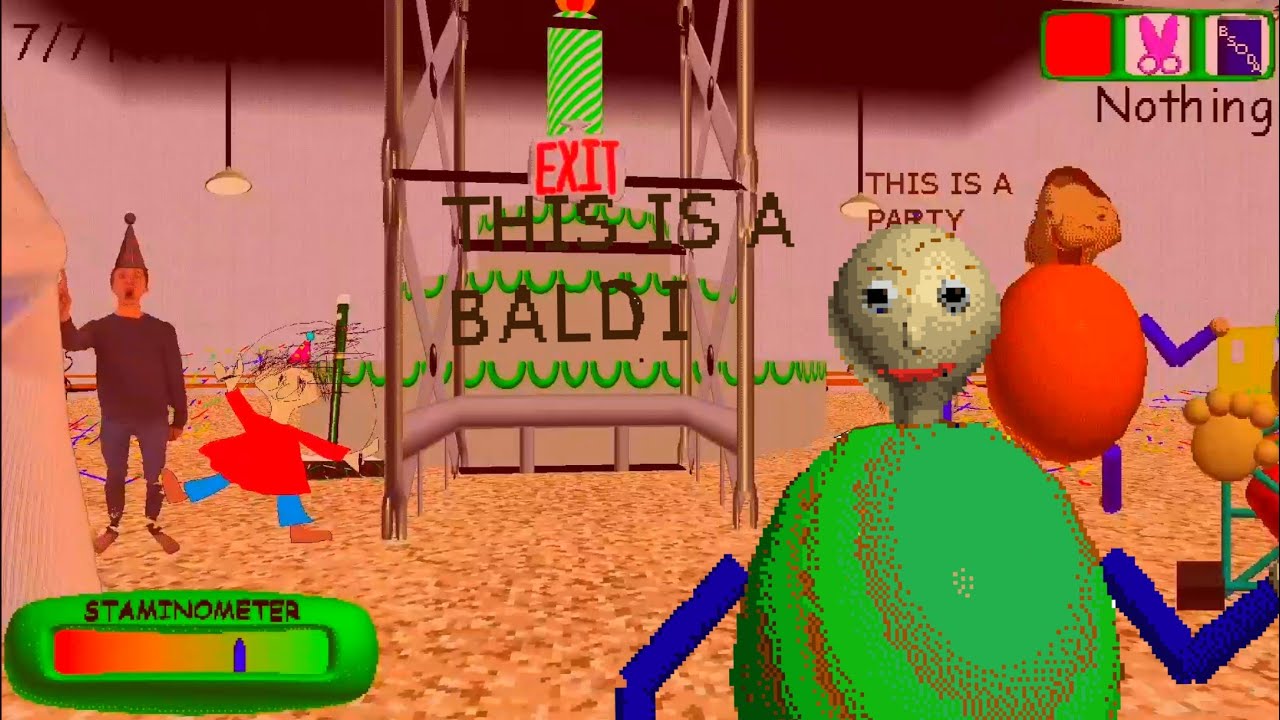 Baldi's Basics Classic Remastered Recreation[Fan Made] - YouTube