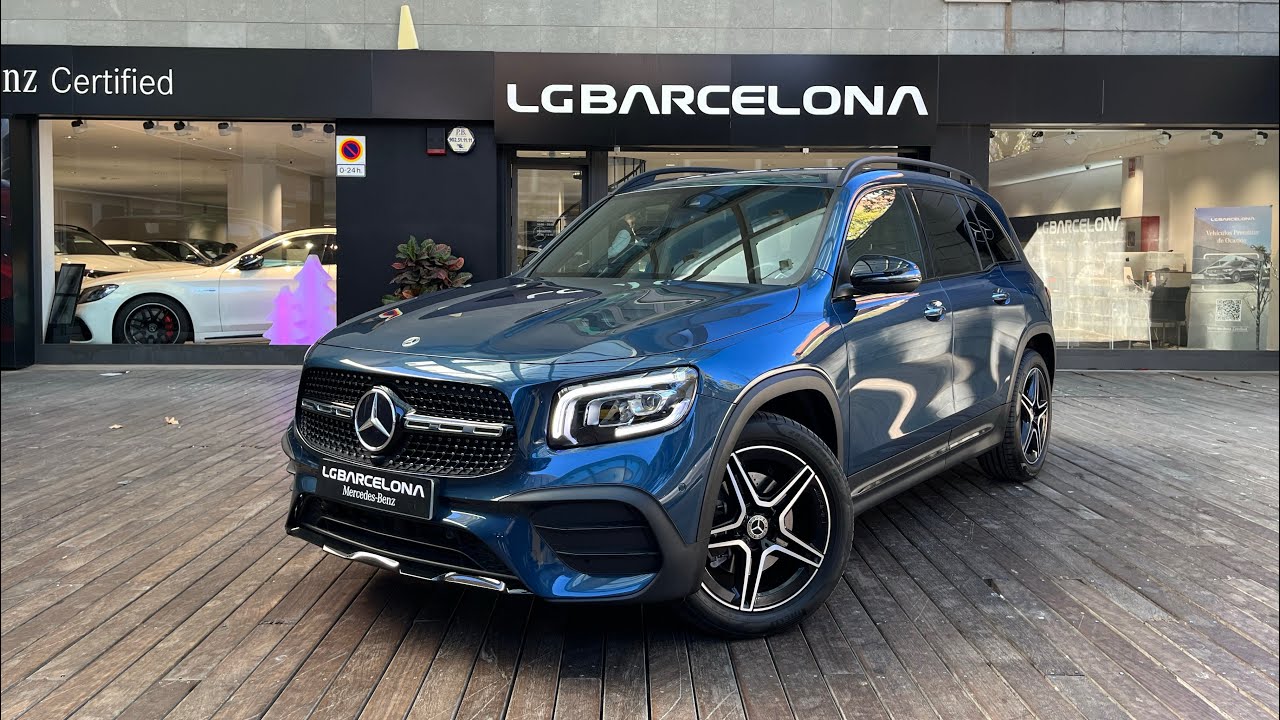 Mercedes Benz GLB 200d 7 Plazas Azul Denim 💙 - YouTube