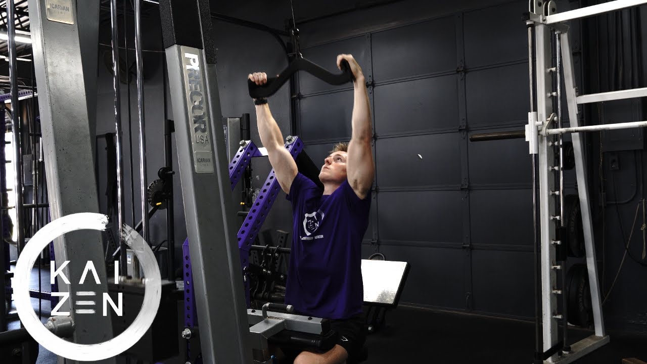 Cable Overhand Mag Grip Lat Pulldown - YouTube