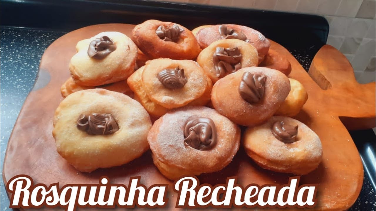 Rosquinha Recheada - YouTube