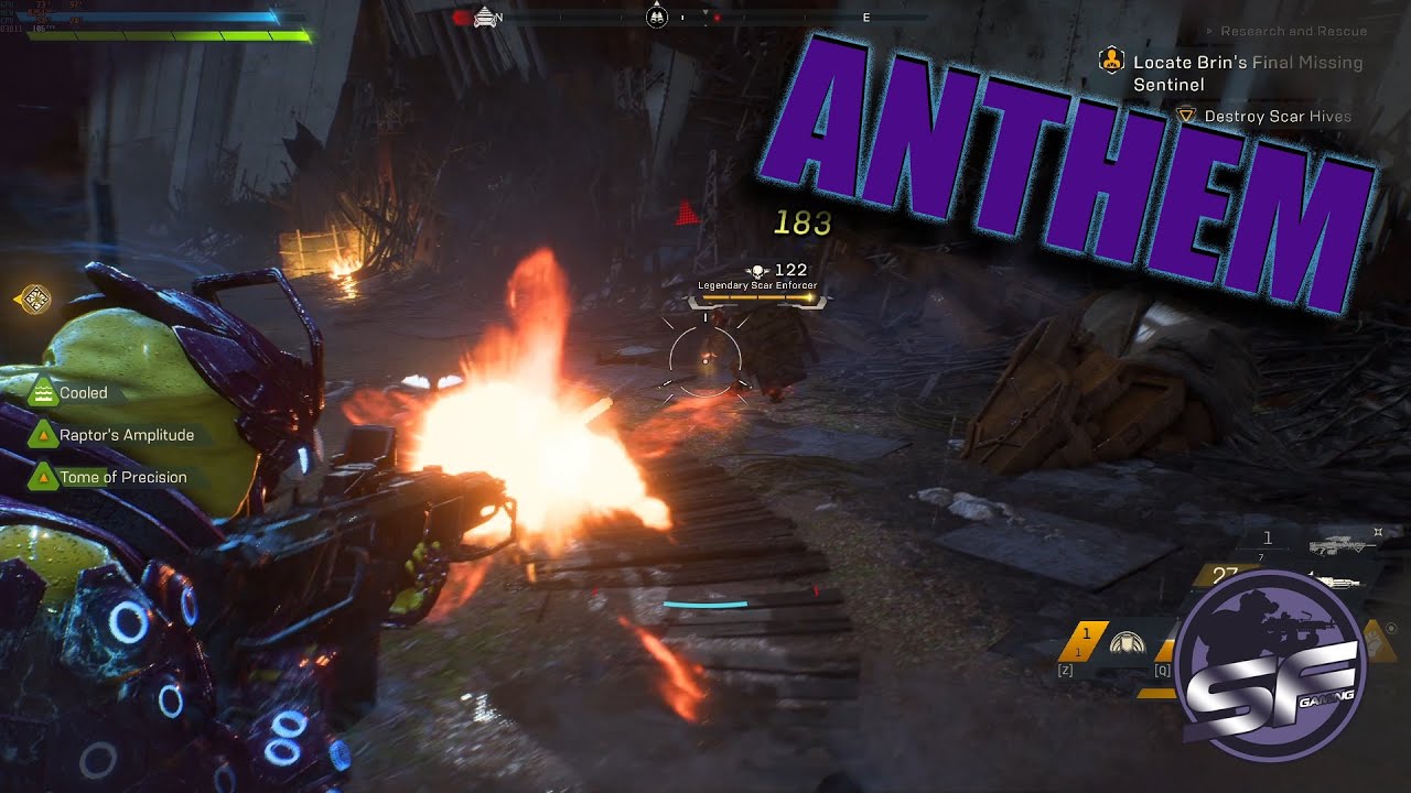 Anthem PC Gameplay - Brin's Final Missing Sentinel #gameplay #anthem ...