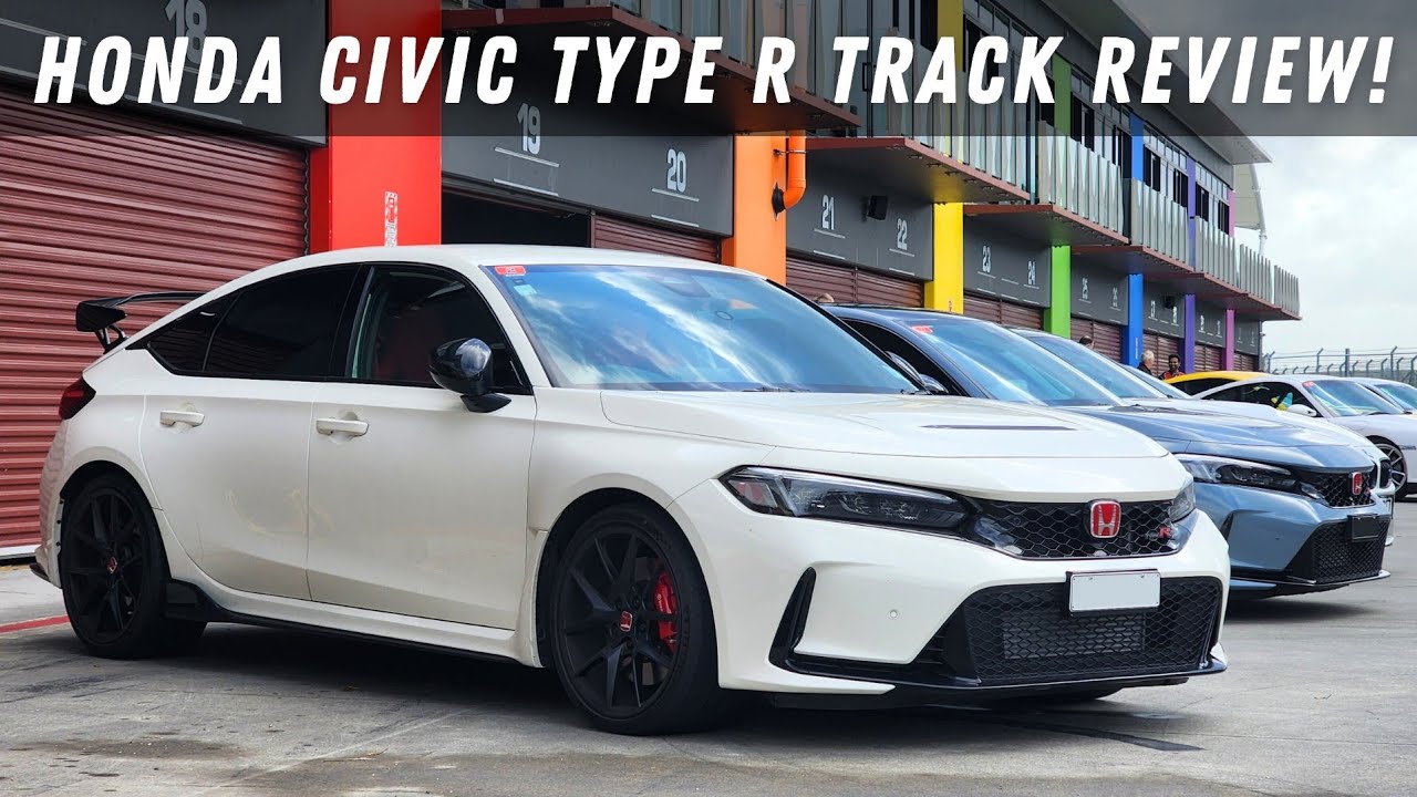 Honda Civic Type R Track Review + How to Use the LogR Data Log - YouTube