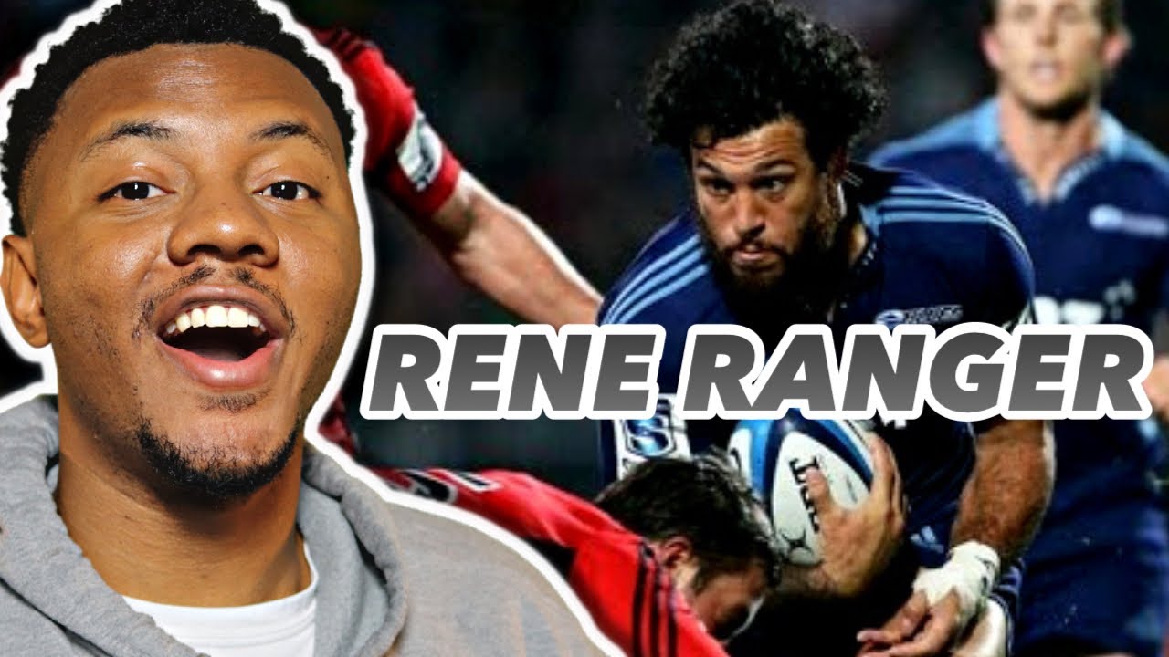 NFL FAN REACTS To Rene Ranger - Big Hits | RUGBY - YouTube