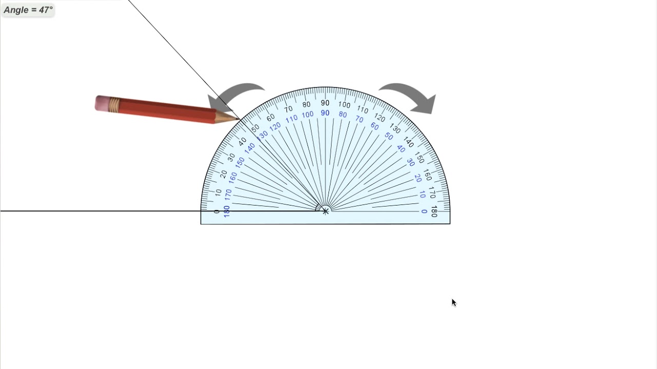 je construis un angle - YouTube