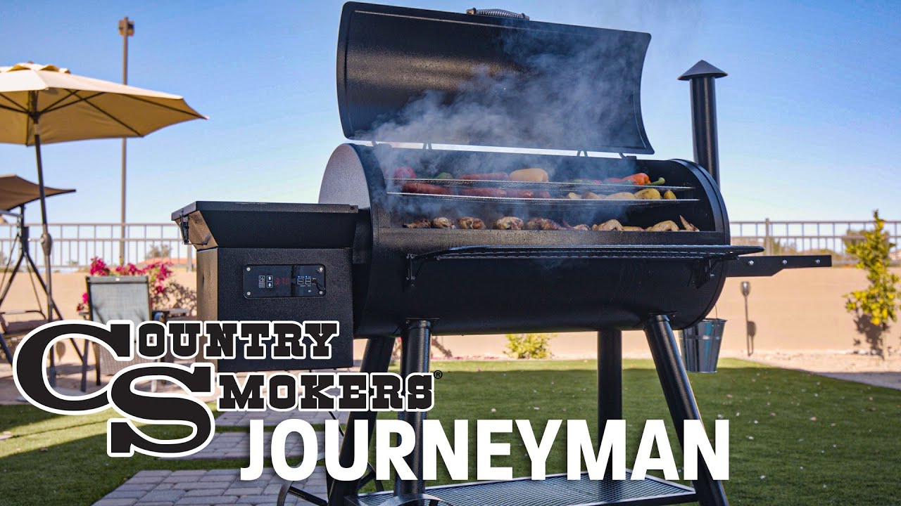 Country Smokers Journeyman - 2460 sq inch Pellet Smoker and Grill ...