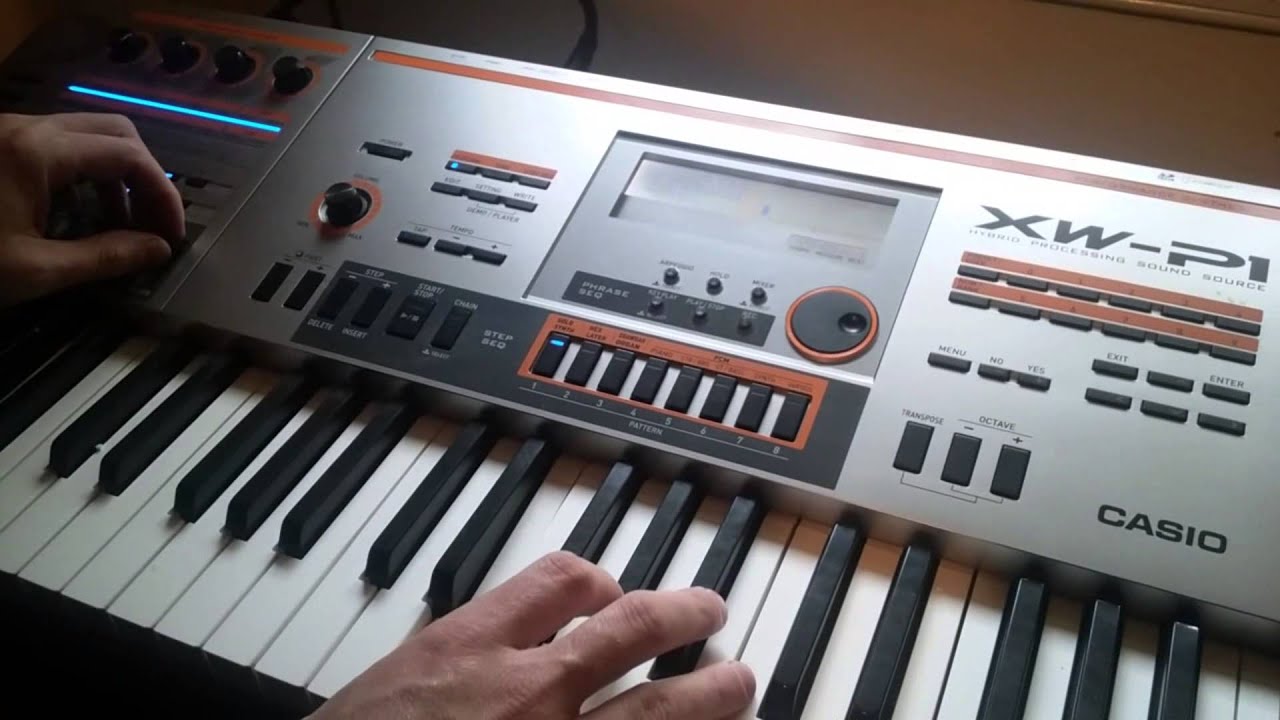 Casio XW-P1 Synthesizer Unboxing (with tips and tricks from Drew and ...
