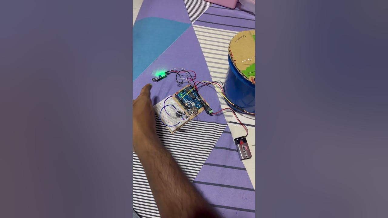 Automated Dustbin - YouTube