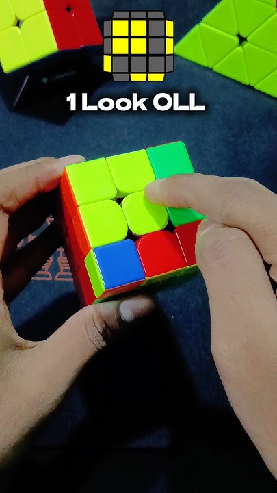 Day 5 - Learn 1 Look OLL case | Square Shape #shorts #rubikscube #learn #oll - YouTube