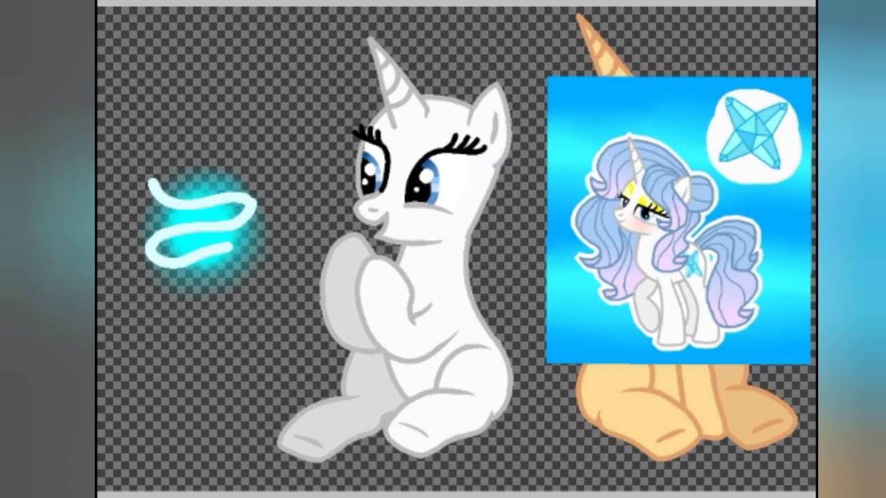 Mlp speedpaint.Hooray....(mlp base) - YouTube