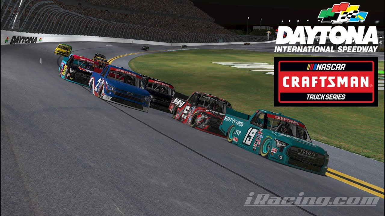 iRacing | Daytona International Speedway | NASCAR Craftsman Truck ...