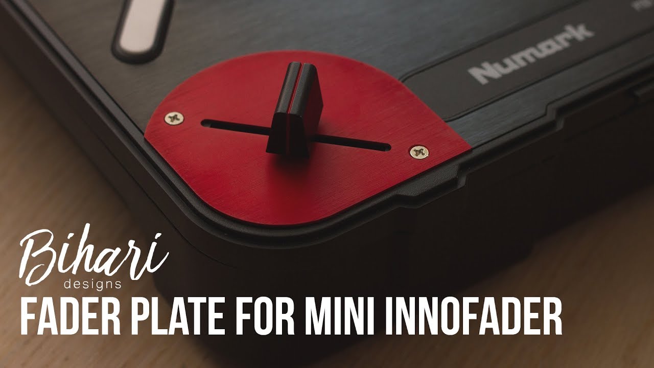 Bihari Fader Plate for Mini Innofader - YouTube