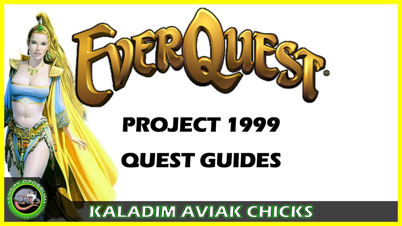 Kaladim Aviak Chicks - EverQuest - P99 Newbie Quests - YouTube