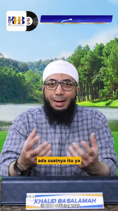 SUAMI HARUS SEPERTI INI JIKA DIDEPAN ISTRI - KHALID BASALAMAH - YouTube
