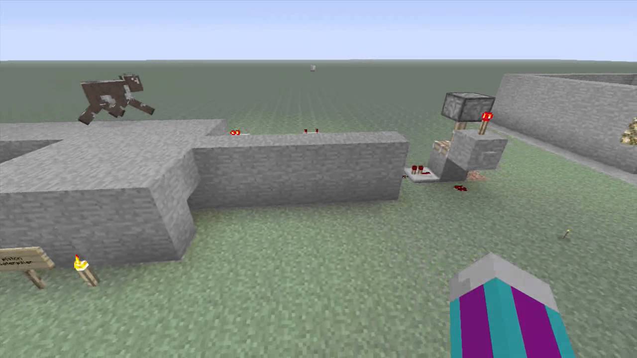 Minecraft: Piston Contraptions - YouTube