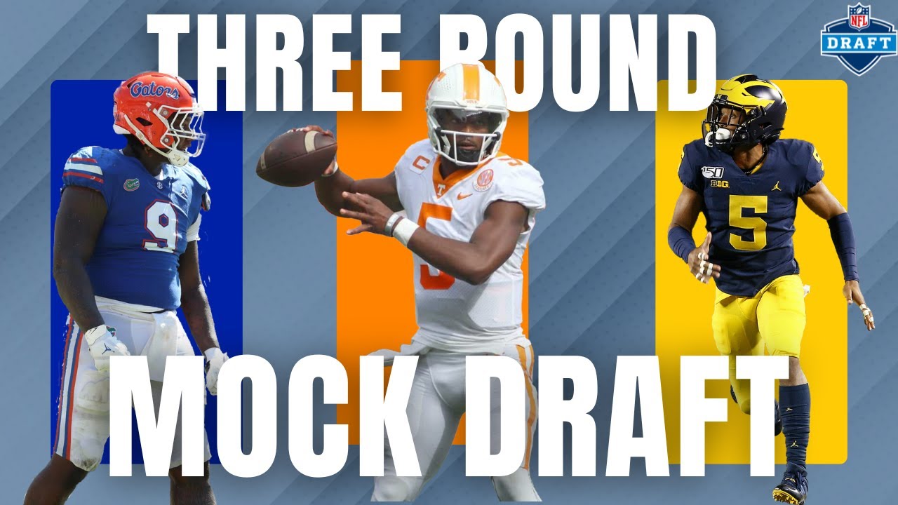 Three Round NFL Mock Draft with Trades | Third Round | 2023 NFL Draft ...