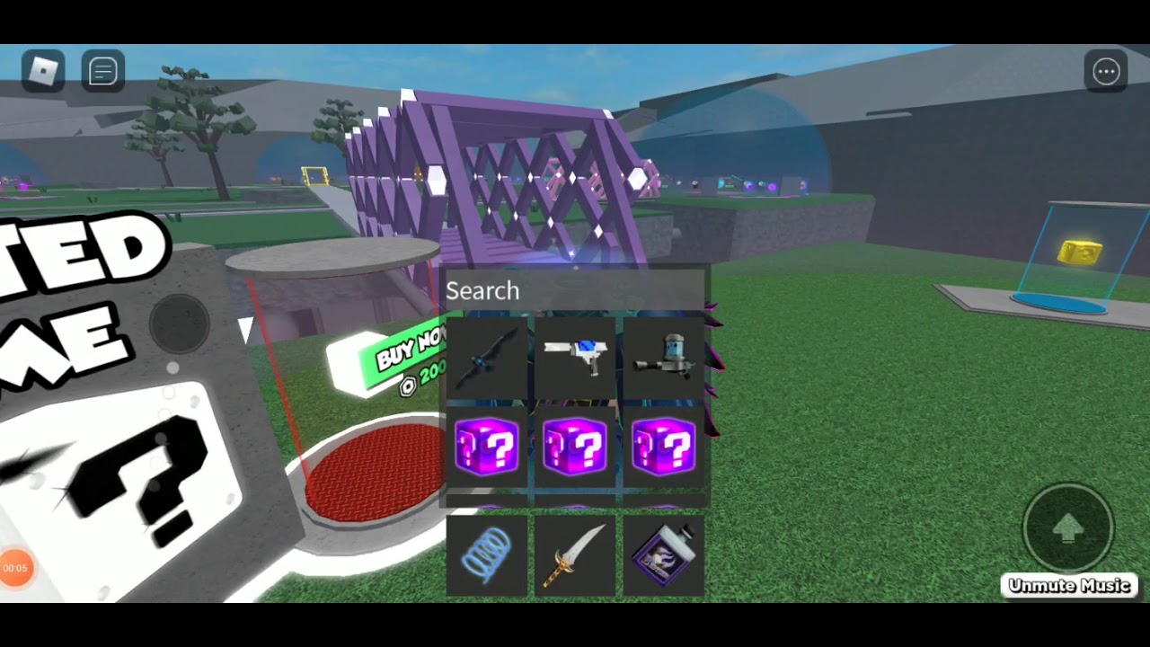 Playing roblox. Lucky box - YouTube