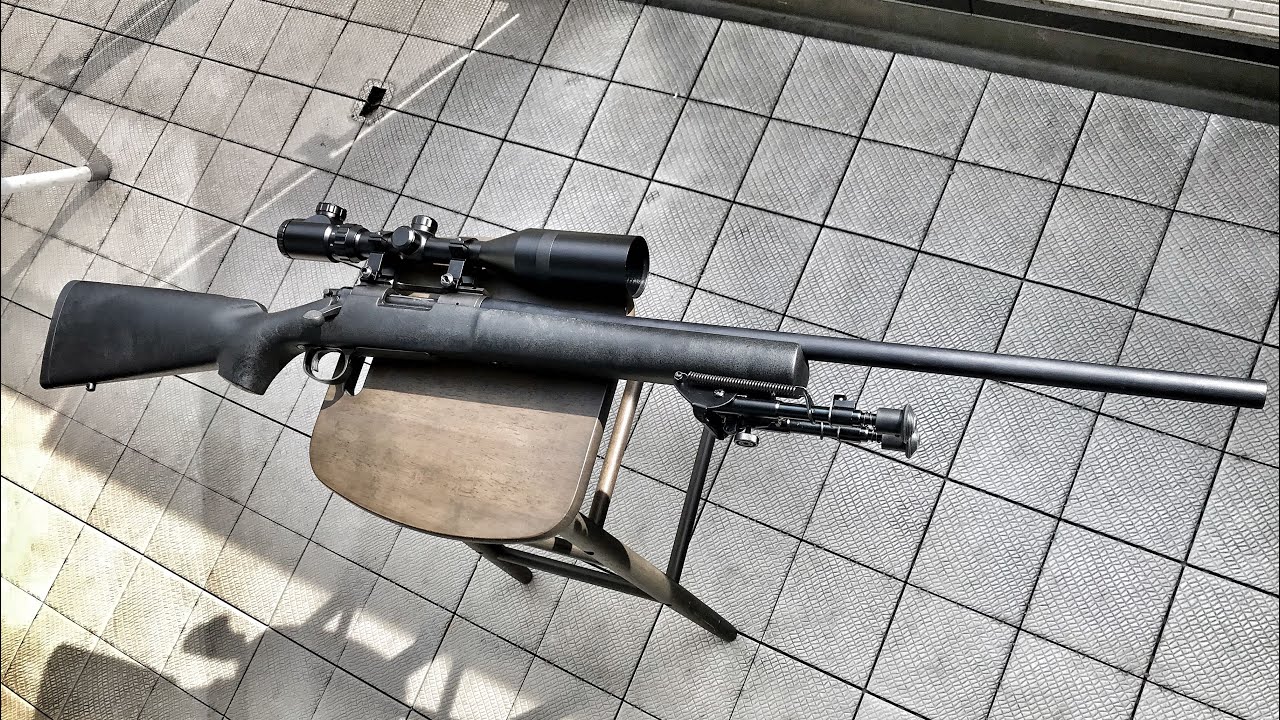 タナカ レミントン m700 police 外装 排莢動作 TANAKA WORKS airsoft Remington M700 ...