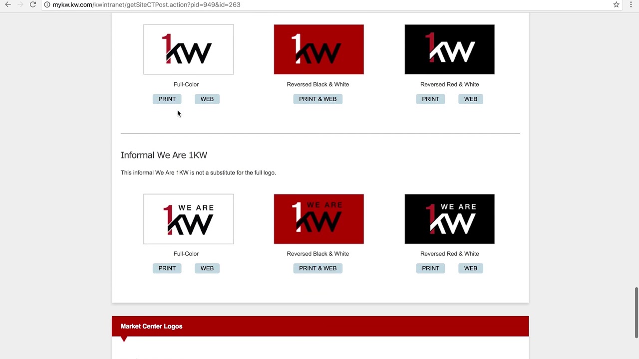 Download KW logos from MyKW - YouTube