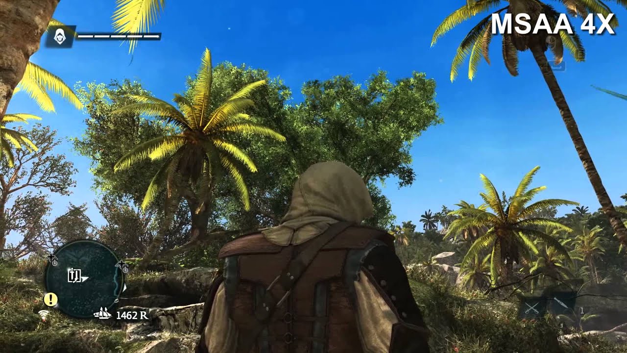 Assassin's Creed 4 Black Flag TXAA Comparison - YouTube