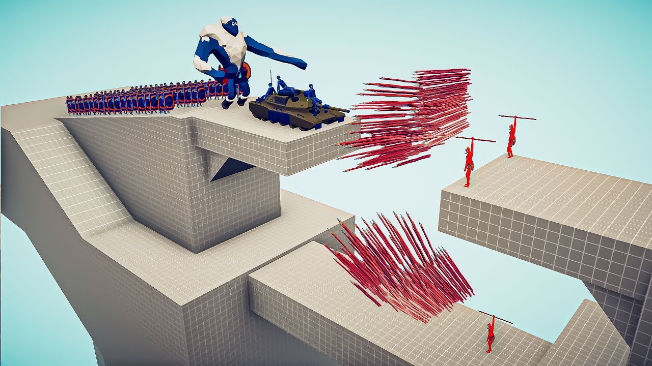TANK + GIANT ARMY vs EVERY GOD - Totally Accurate Battle Simulator TABS ...