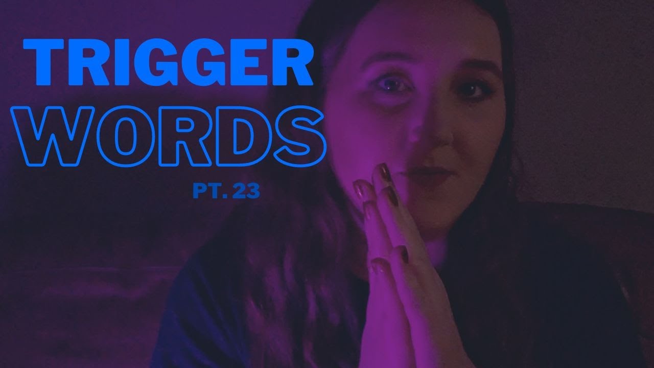 ASMR Dictionary Trigger Words 📕 pt.23 - YouTube