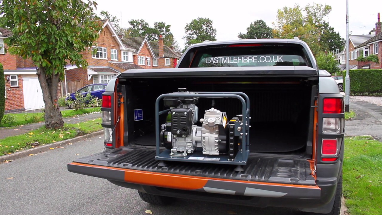 Fibre Optic Cable Blowing Compressor Instructional Video - YouTube