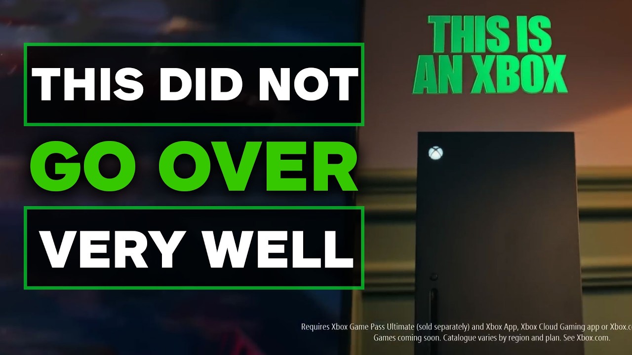 This Xbox Ad Made Xbox Fans Furious - YouTube