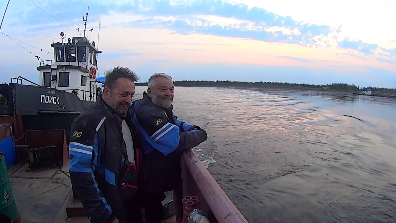 Road to Magadan - Ferry on the Aldan River - YouTube