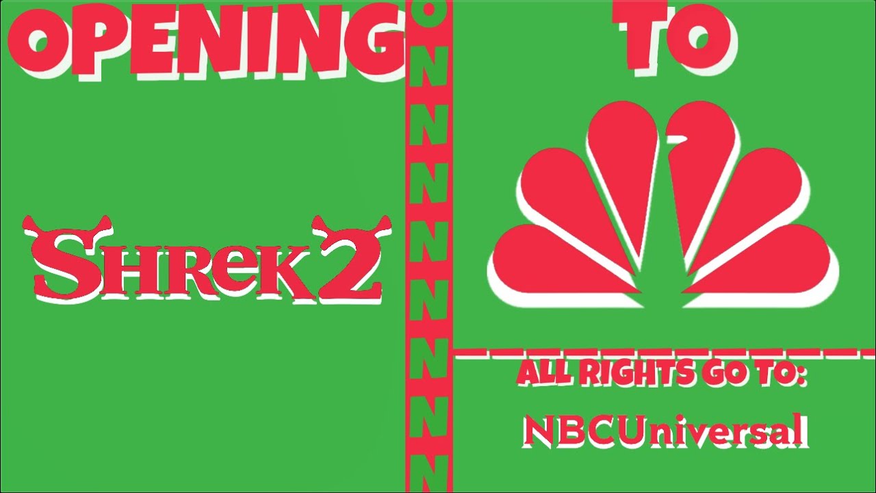 Opening To Shrek 2 On NBC 12/19/2022 (Network Premiere) - YouTube