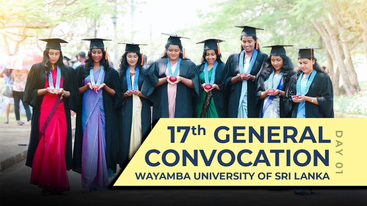 17th General Convocation - WUSL | Day 01 - YouTube