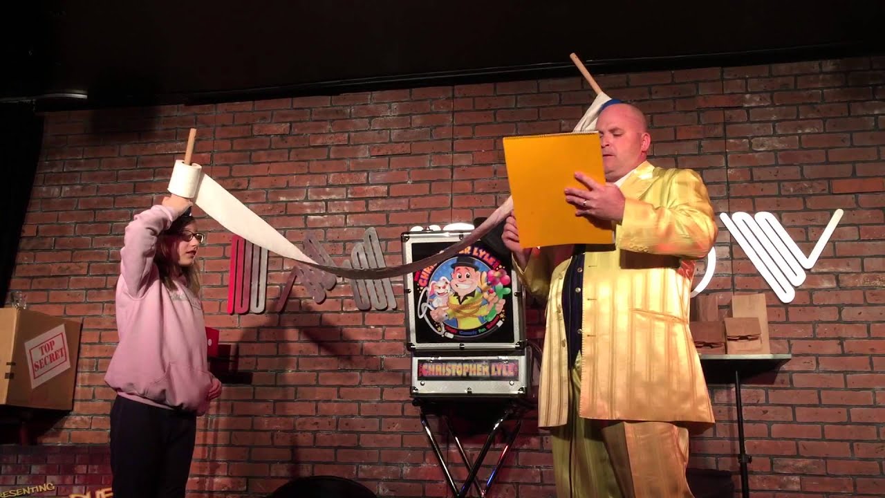 Christopher Lyle LIVE! at The Improv World's Most Dangerous Card Trick ...