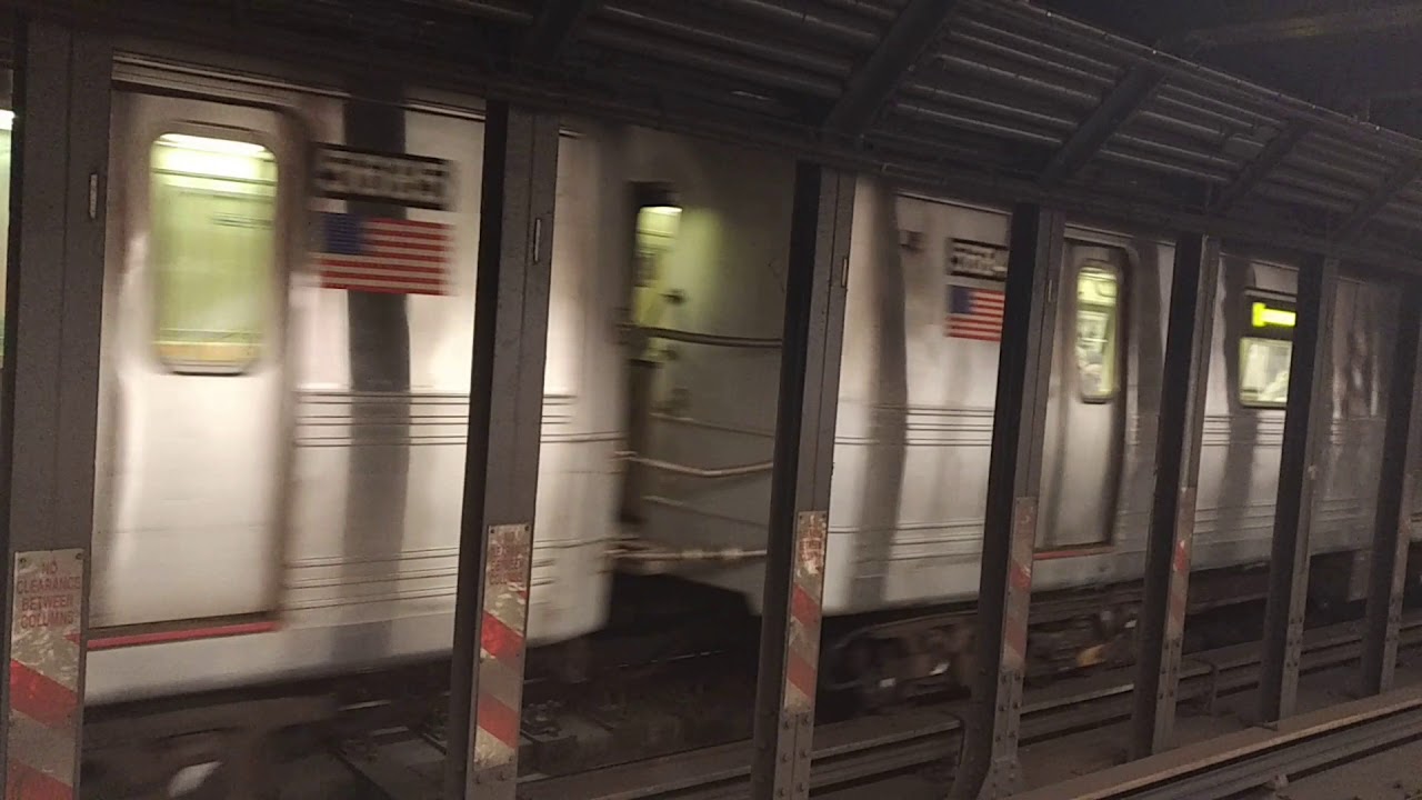 R Train From Manhattan To Brooklyn, NY - YouTube