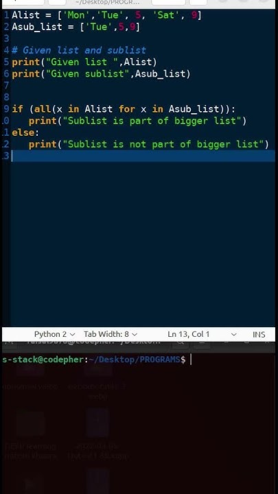 Python Program To Check If A List Is Subset of Other List || #shorts #python - YouTube