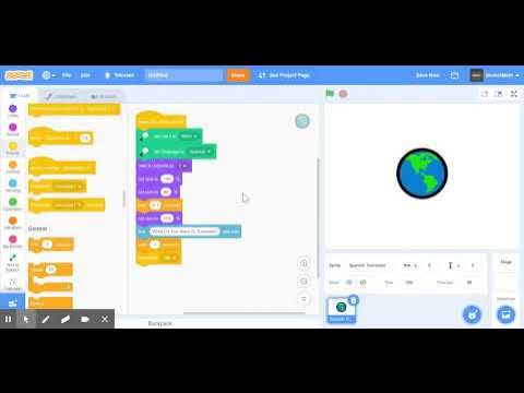 How To Make A Simple Translator On Scratch - YouTube