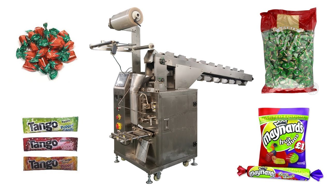 Automatic Bagging Machine, suit for snack, food, candy, chocolate - YouTube